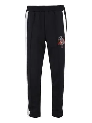 Just Cavalli Stretch Nylon Track Pants - Black