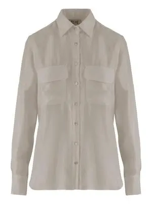 HER SHIRT Silk Shirt