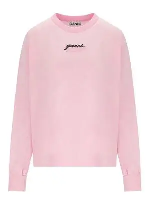 GANNI Long Sleeved Shirt - Pink