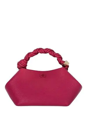 GANNI Bou Small Magenta Handbag Fuchsia