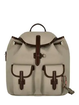 Max Mara Popoli Beige Backpack Beige