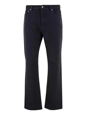 Just Cavalli Stretch Cotton Jeans - Black