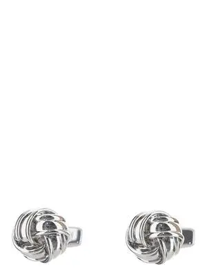Hugo Boss B Knot2 Cuf Brass Cufflinks - Silver