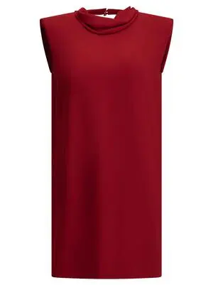 Valentino Garavani 'cady Couture' Short Dress Red