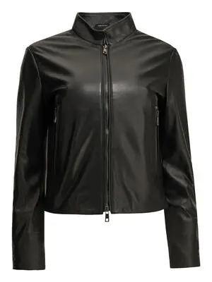 SEMPER Leather Jacket - Black