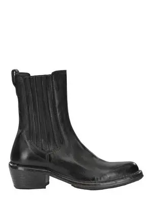 Moma Dallas 50mm' Cowboy Boots - Black