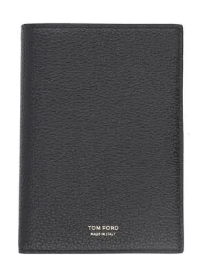 TOM FORD Porta Passaporto In Pelle - Black
