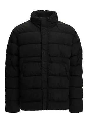 C.P. COMPANY Chrome R' Short Down Jacket - Black