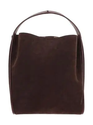 JIL SANDER Suede Shoulder Bag - Brown