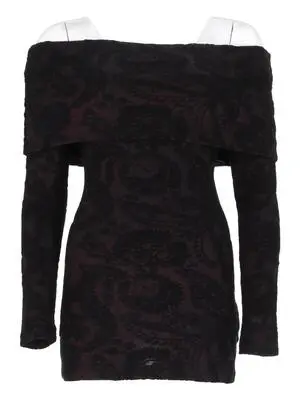 Etro Maglia Con Motivo Paisley Foliage - Black