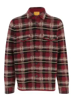 Guest In Residence Cashmere Shirt With Check Pattern - Multi