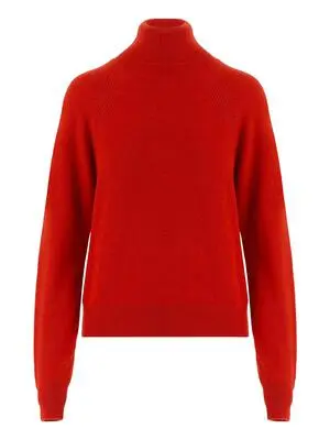 SA SU PHI Cashmere And Silk Sweater With A Turtle Neck - Red