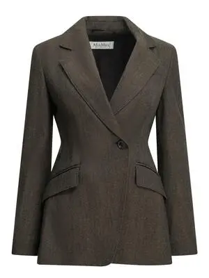 Max Mara Wool Blazer - Black
