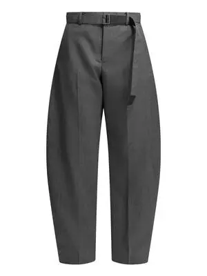 Sacai Tailored Wool Pants - Grey