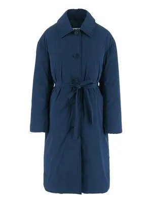 IENKI IENKI Lungo Velar Coat - Navy