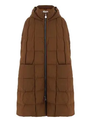 IENKI IENKI Ennio Pyramide Long Down Jacket - Brown