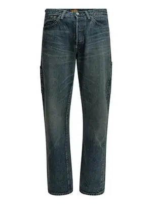 HUMAN MADE Future' Straight Leg Jeans - Blue