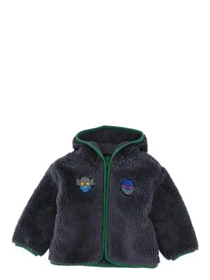 Stella McCartney Giubbino Con Bordi A Contrasto - Blue