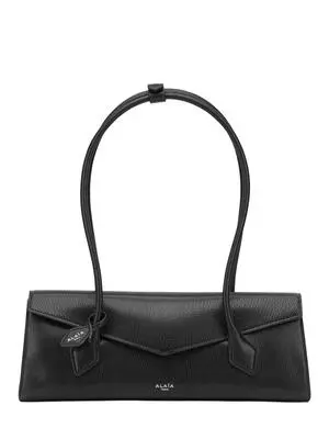 Alaïa Le Teckel Flap' Medium Shoulder Bag - Black