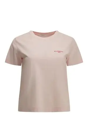 GIVENCHY Crewneck T Shirt With Logo