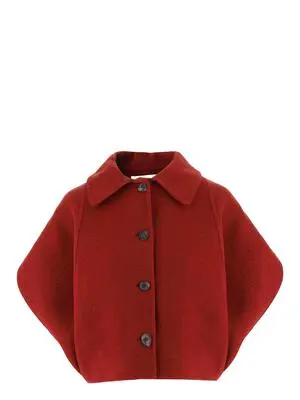 NICCOLO PASQUALETTI Crop Cashmere Jacket
