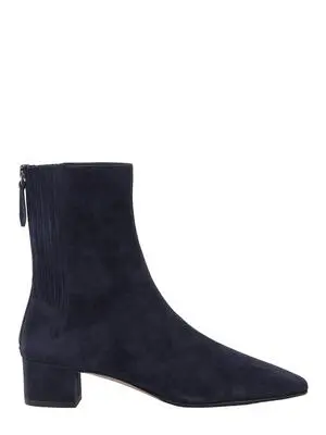 AQUAZZURA Saint Honoré 35 Mm' Ankle Boots With Zipper - Blue