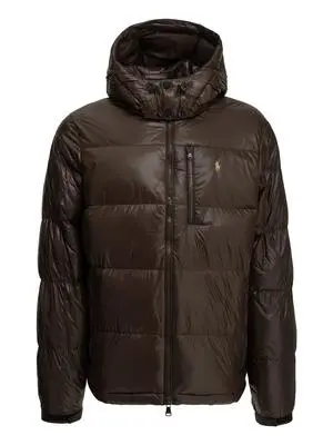 Polo Ralph Lauren 'gorham' Short Down Jacket Brown