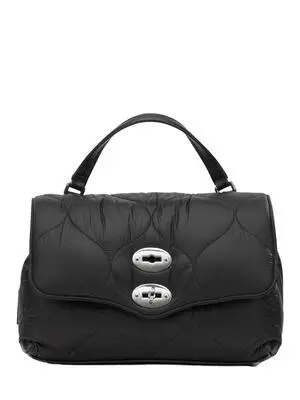 ZANELLATO Postina® Lunaria' Medium Handbag - Black