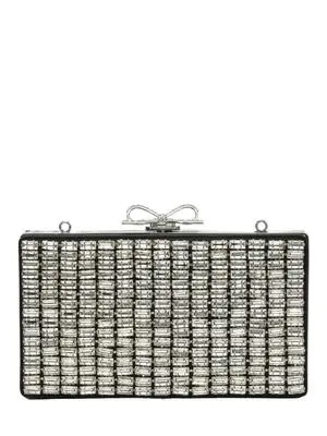 SELF-PORTRAIT Crystal Clutch Bag