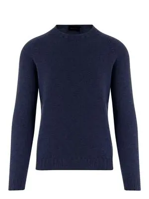 Tagliatore Cashmere Sweater - Navy