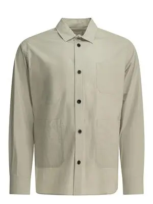 Sacai Typewriter' Casual Shirt - Grey