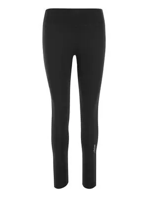 AUTRY Stretch Nylon Pants With Logo - Black