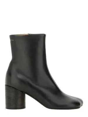 MAISON MARGIELA Stivaletto Anatomico In Pelle - Black