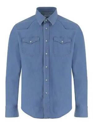 ALESSANDRO GHERARDI Cotton Denim Shirt