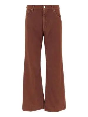 HAIKURE Ribbed Cotton Velvet Pants