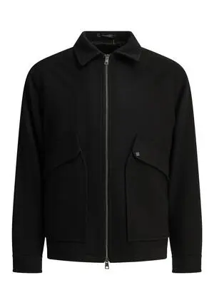 Tagliatore Adams' Short Coat - Black