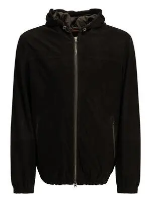 Herno Suede Jacket - Brown