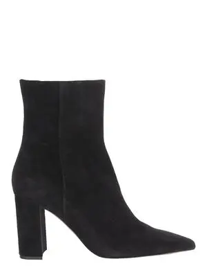 Paris Texas Anja Suede Ankle Boots - Black