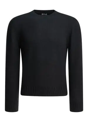 ALTUM Cashmere Crew Neck Sweater - Blue