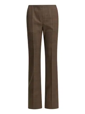 Max Mara Tailored Wool Pants - Brown