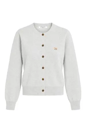 Maison Kitsuné Cardigan 'baby Fox - Grey