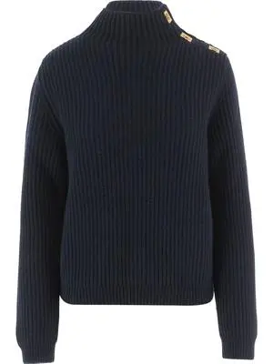 SALVATORE FERRAGAMO Ribbed Wool And Cashmere Sweater