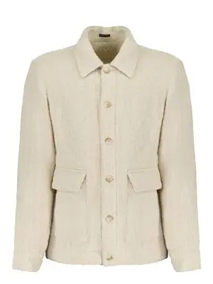 AUTORE Craig Wool Jacket - Beige