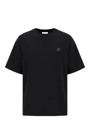 Maison Kitsuné T Shirt 'fox Head - Black