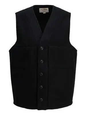 Filson Mackinaw' Sleeveless Jacket - Blue