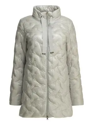 Herno Resort' Long Down Jacket - Grey