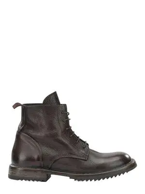 Moma Rick' Lace Up Ankle Boots - Brown
