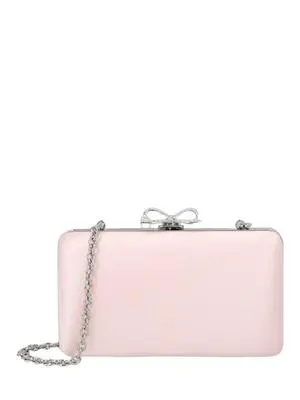SELF-PORTRAIT Clutch In Raso Con Fiocco - Pink