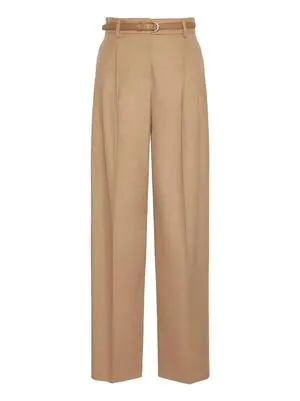 Max Mara Studio Cocco Trousers Brown