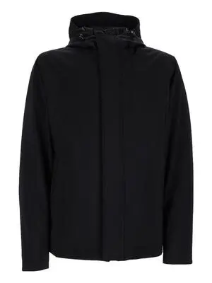 Herno Giubbotto Con Cappuccio - Black